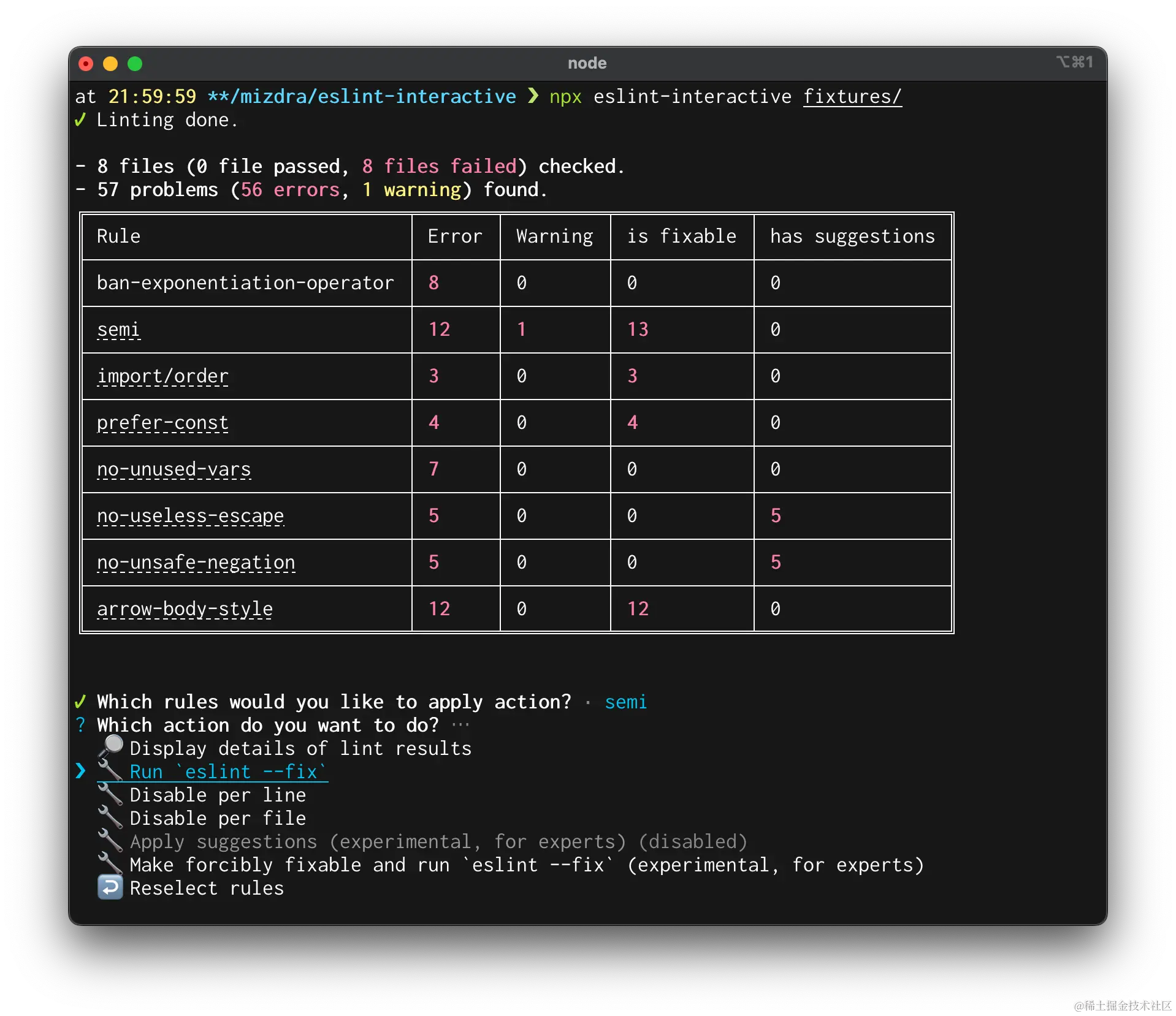 分享自己写的几个 eslint 规则在被裁后准备跑路的最后一周，把一些自己做的工作成果能开源的都给开源了，其中便包括一些 - 掘金