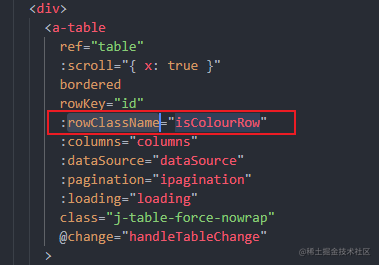 Antd 修改table行样式颜色 rowClassName的使用 - 掘金