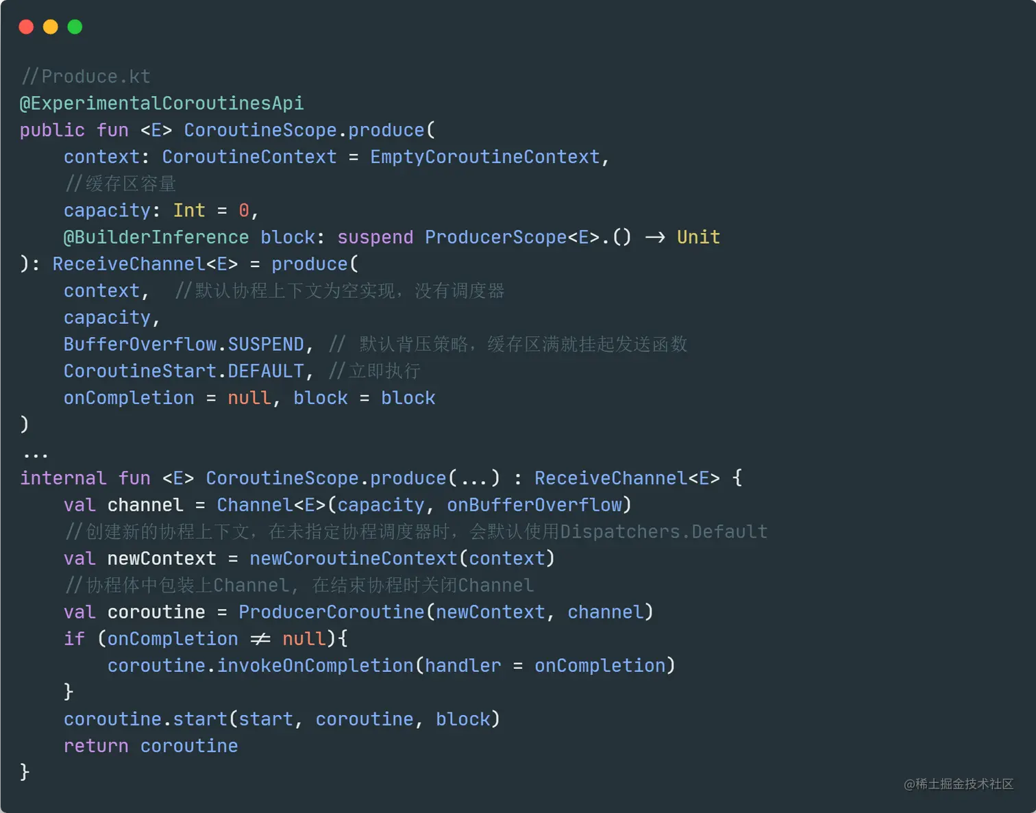 Kotlin Flow上手指南 （二） ChannelFlow继上一篇介绍了Flow的一些基本用法，足够满足大部分日常场 - 掘金