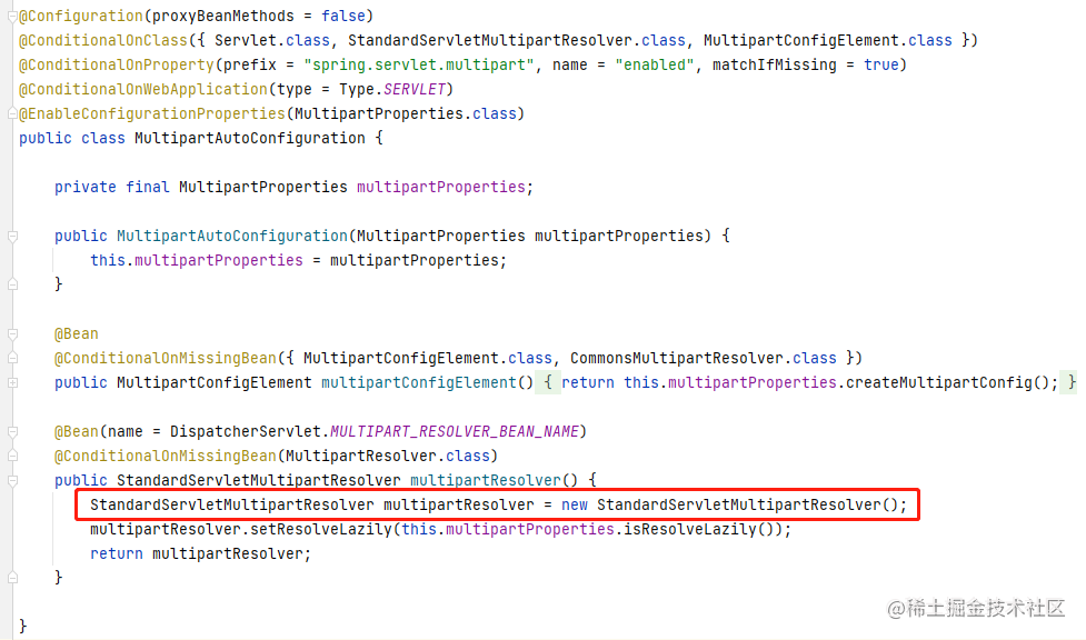 SpringBoot file upload and automatic assembly principle - Moment For Technology