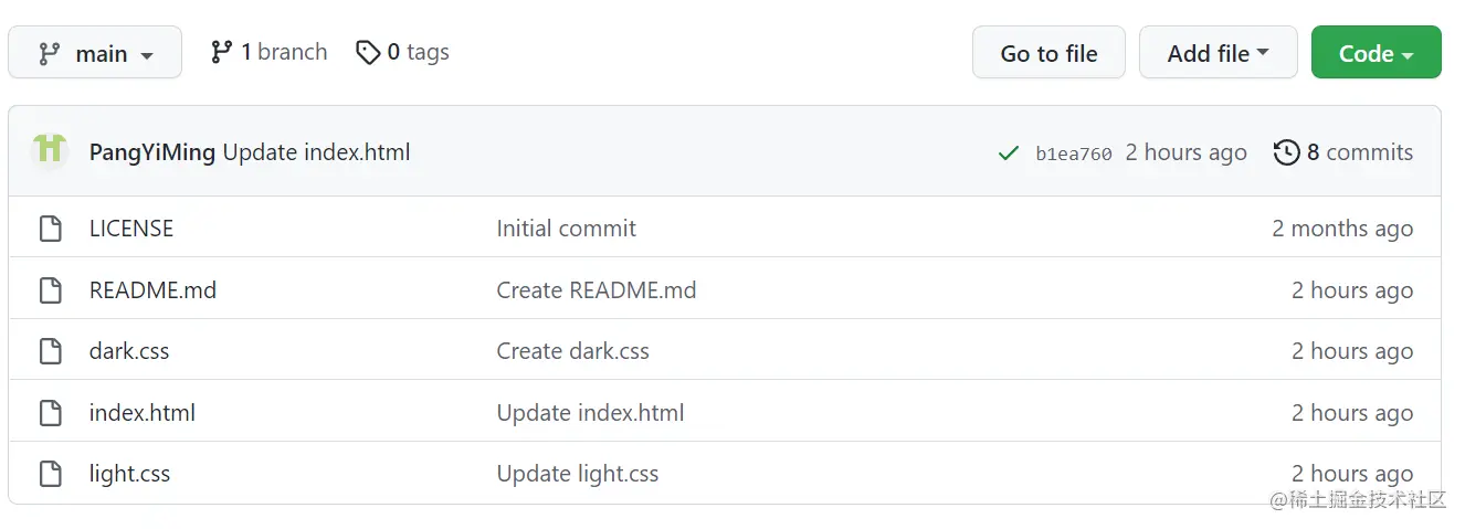2022 如何在 GitHub 上搭建个人网站（github.io）目前，当你想要搭建自己的项目演示，又想要免费的服务。 - 掘金