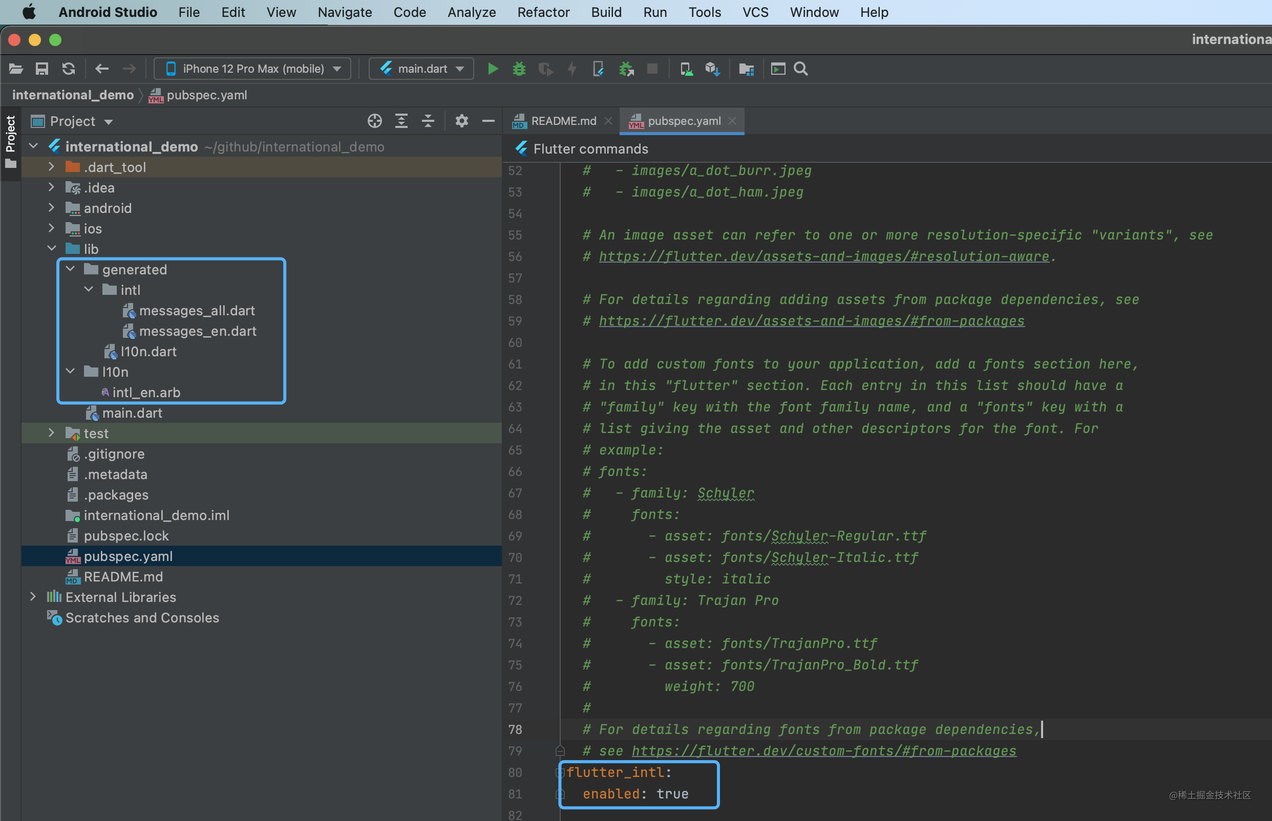 flutter国际化实践 - 使用Android Studio的Flutter Intl插件 - 掘金
