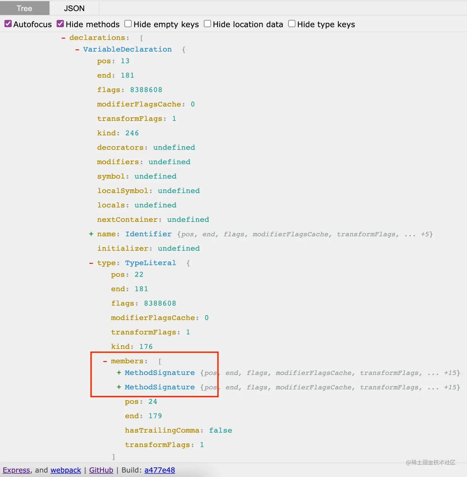 使用TypeScript AST API修改TS代码最近我遇到一个情况，需要根据另一个项目生成的d.ts文件，生成新的d - 掘金
