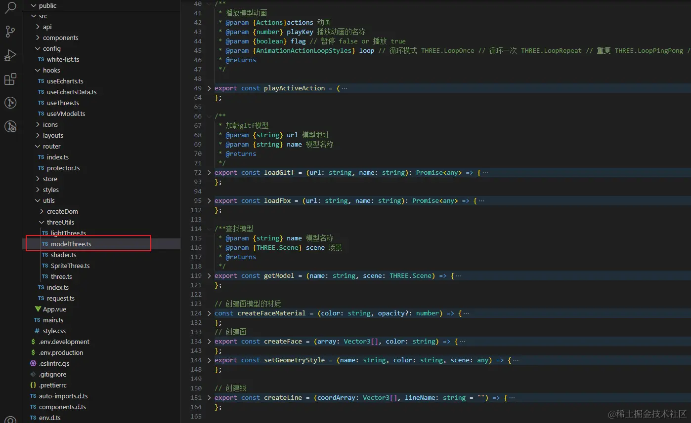 实战threeJS数字孪生开源threeJs的数字孪生。 社区里threeJs的基本教程很多，但是实战比较少。于是花了一 - 掘金