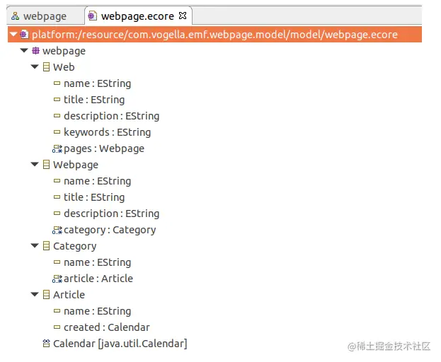 Eclipse建模框架（EMF）-教程（官方教程翻译）EMF官方教程 Eclipse EMF。本教程介绍了Eclipse - 掘金