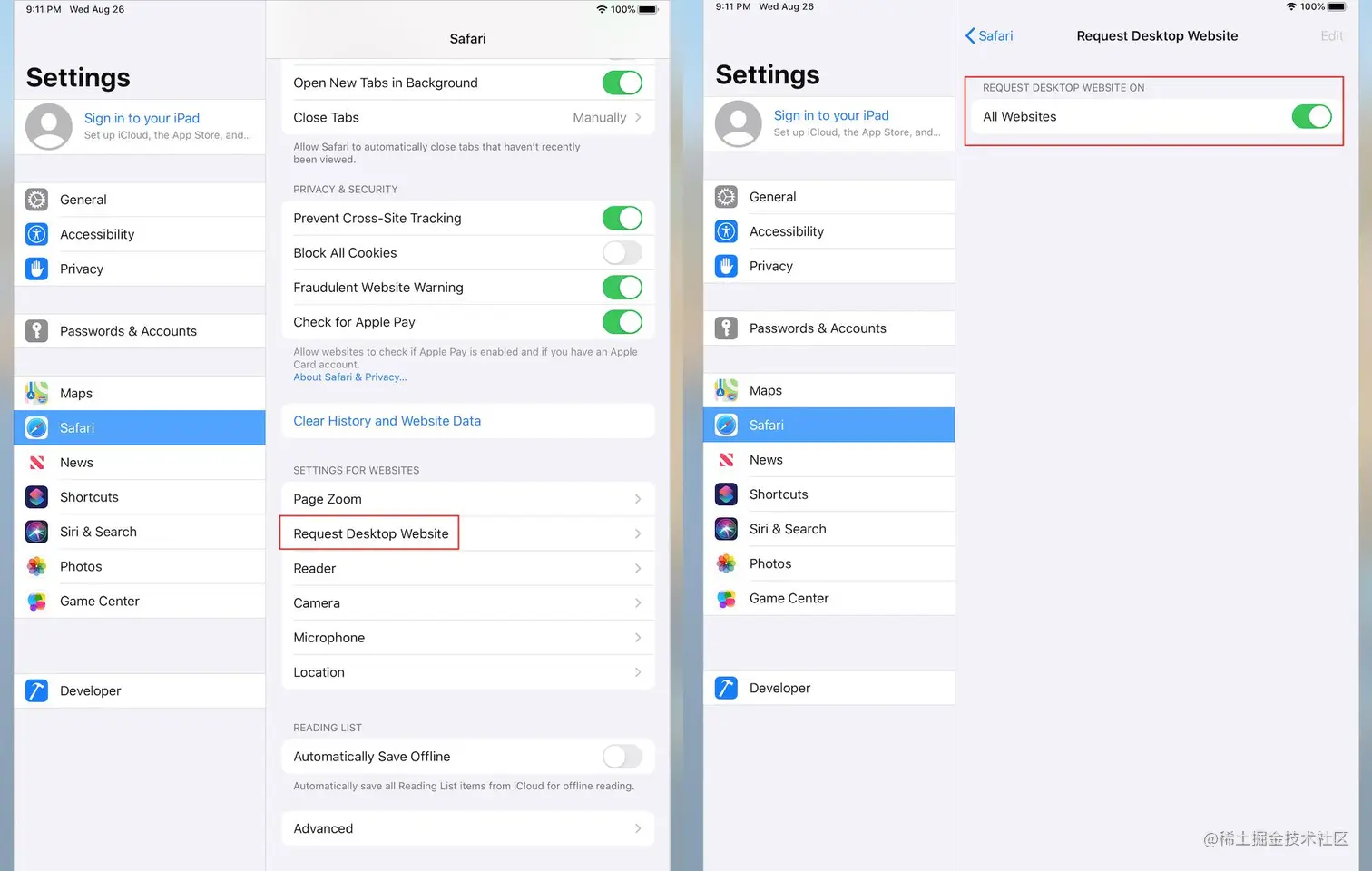 iOS13 苹果“偷摸地“改了iPad的userAgent，你被坑过吗最近App需要支持iPad，在开发过程中遇到了一个 - 掘金