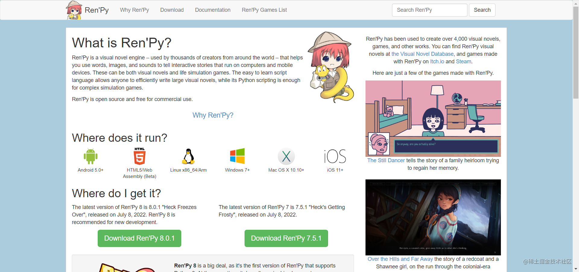 Renpy基础教程——初识renpy - 掘金