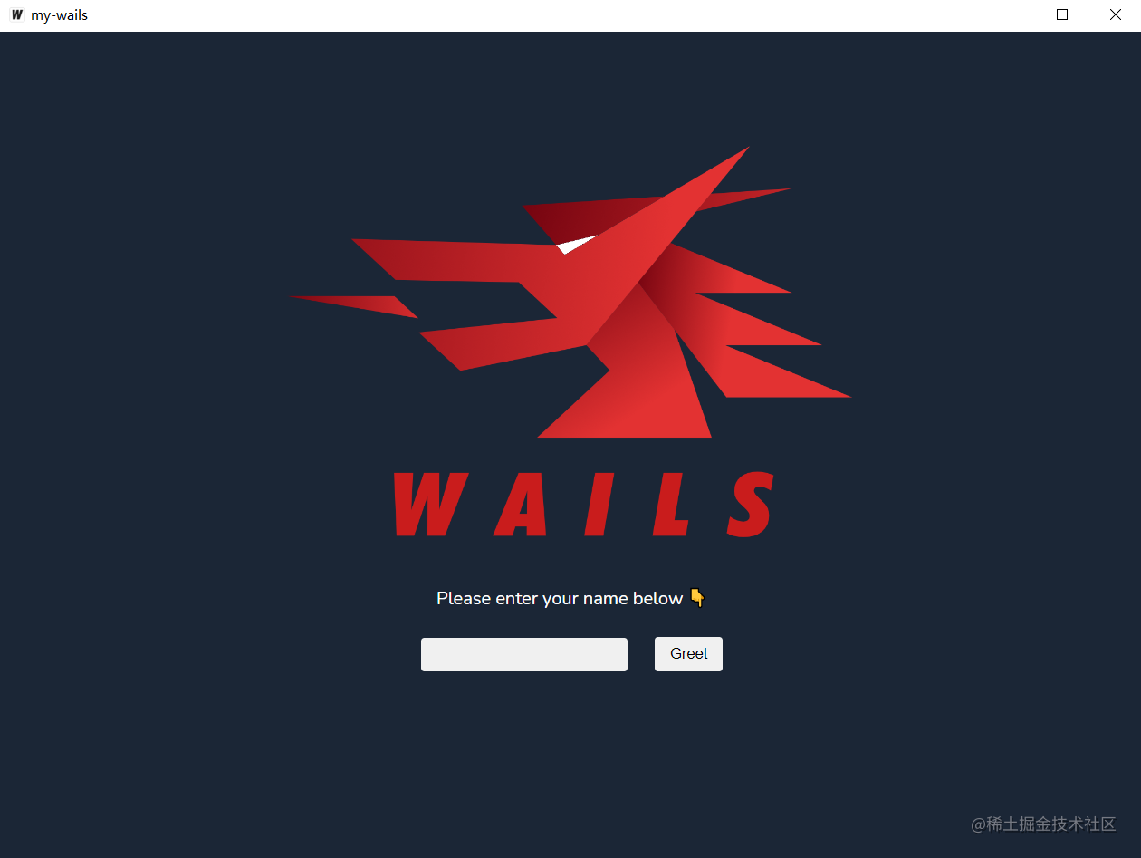 Golang之使用Wails打造桌面应用 - 掘金