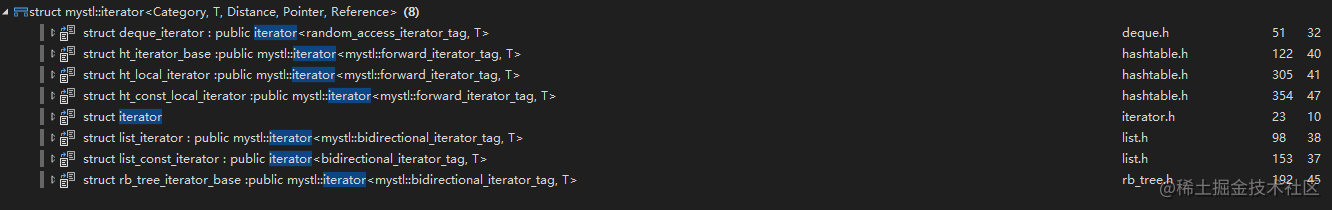 MyTinySTL学习之迭代器：iterator.h（一） - 掘金