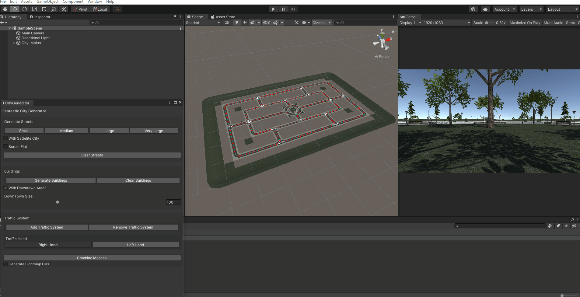 Unity插件分享——Fantastic City Generator - 掘金
