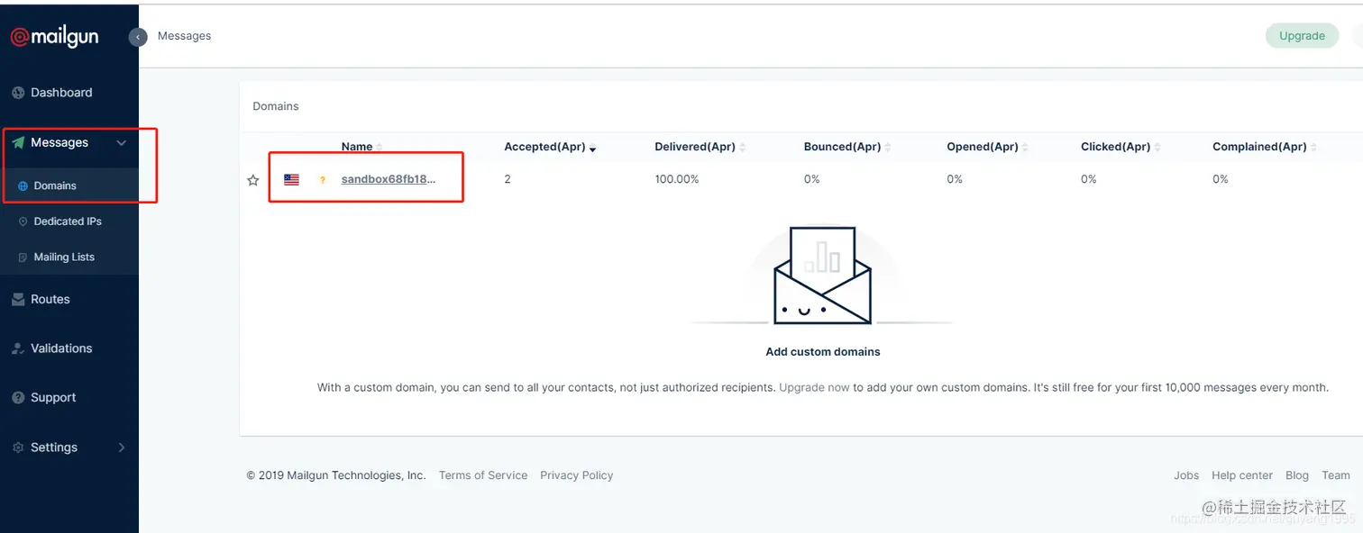 mailgun 邮件Mailgun使用教程 https://www.mailgun-china.com/fund.htm - 掘金