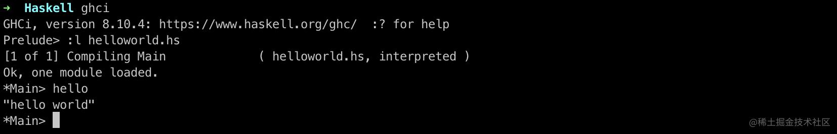 慢慢学Haskell（一）：Hello Haskell - 掘金