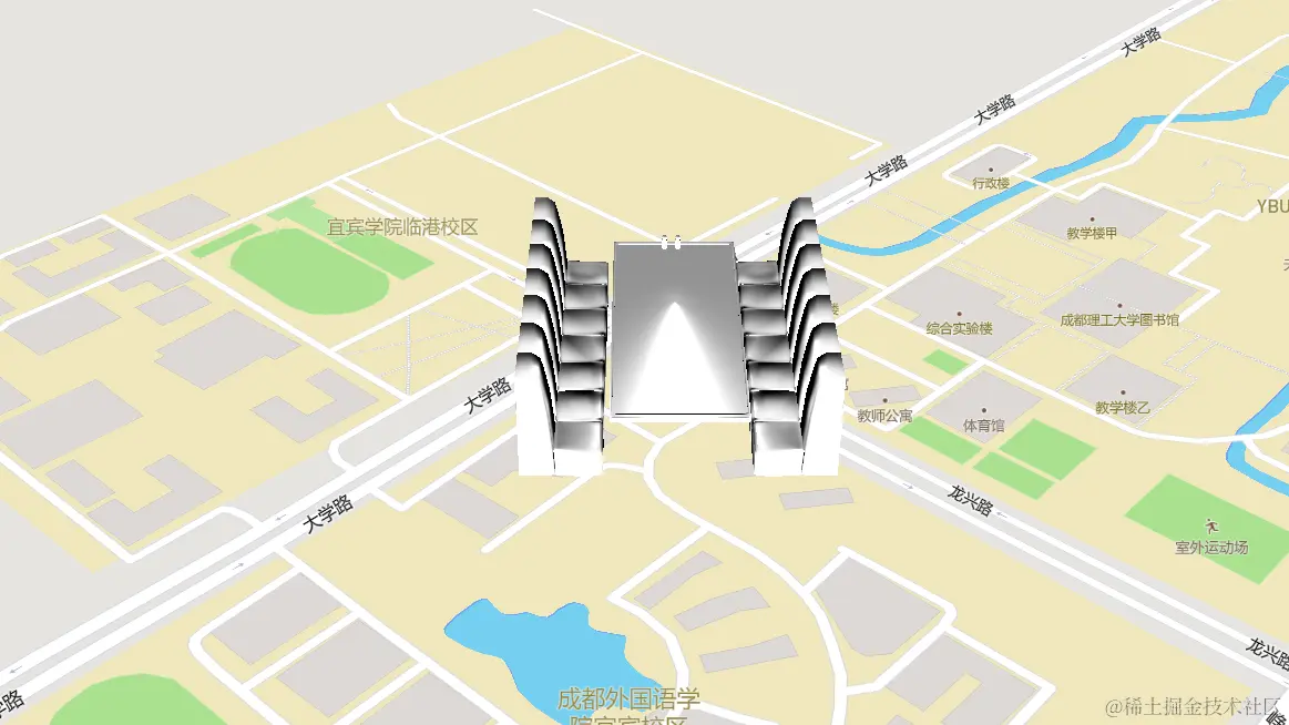 mapbox地图上显示3D模型mapbox是目前比较常用的地图框架，我们使用它来加载地图制作地图时，不免有加载3D模型的 - 掘金