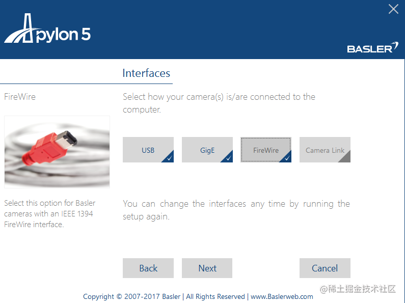 basler工业面阵相机使用 和 python pypylon模块调用basler相机采集数据 - 掘金