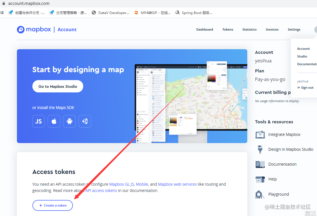 mapbox - vue项目加载mapbox - 掘金