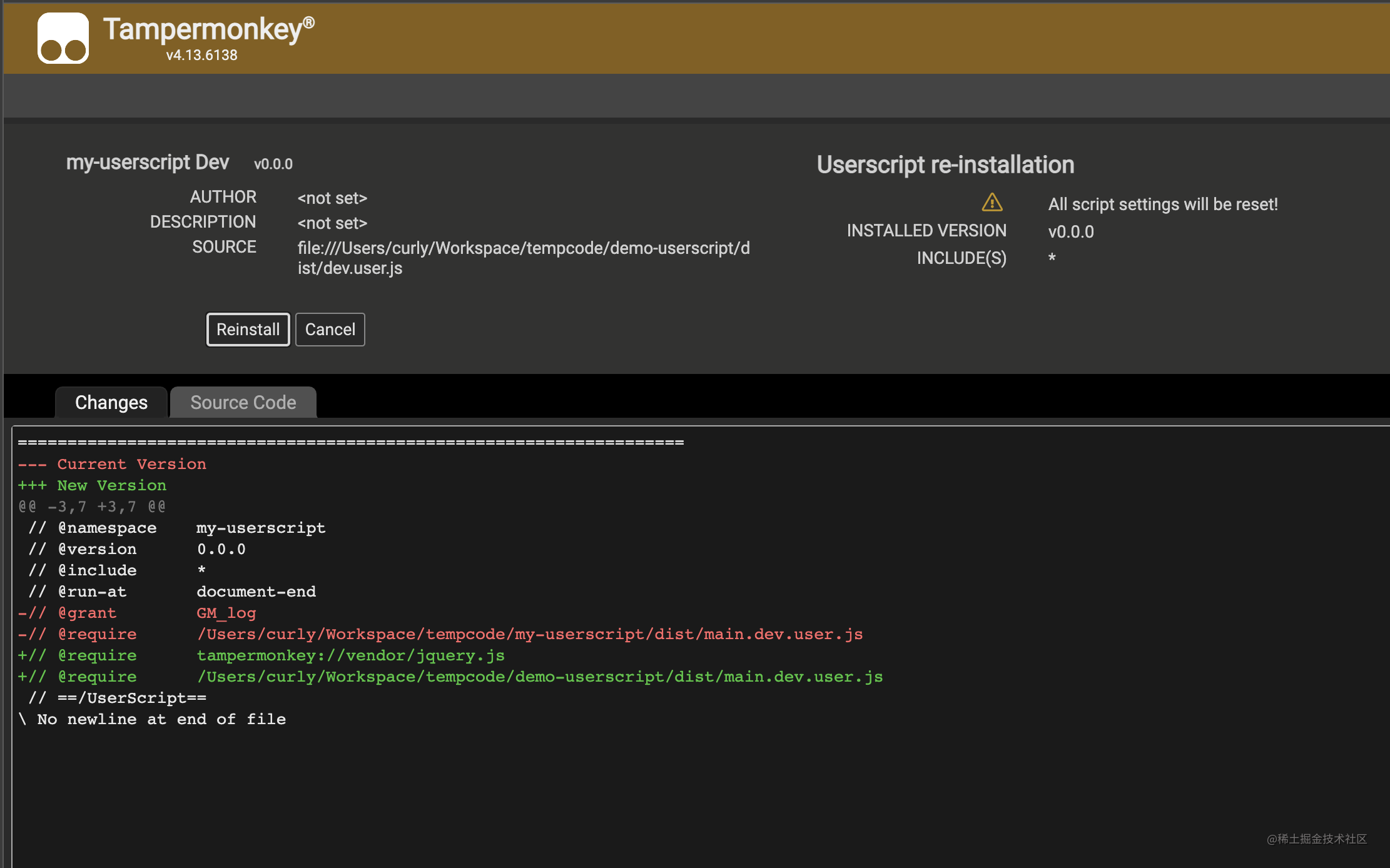 【轻松上手】油猴脚本开发 - 掘金